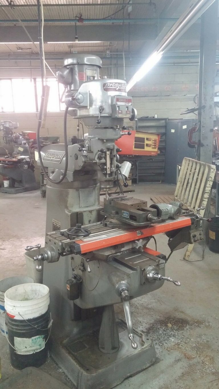 Bridgeport Milling Machine, 2 HP, Series 1, with 2 axis DRO - Welcome ...