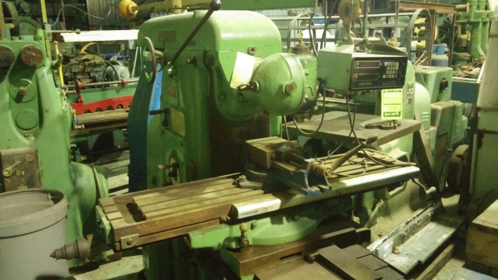 PARKSON 3N Universal Mill, Vertical Head, DRO - Welcome to Machineco