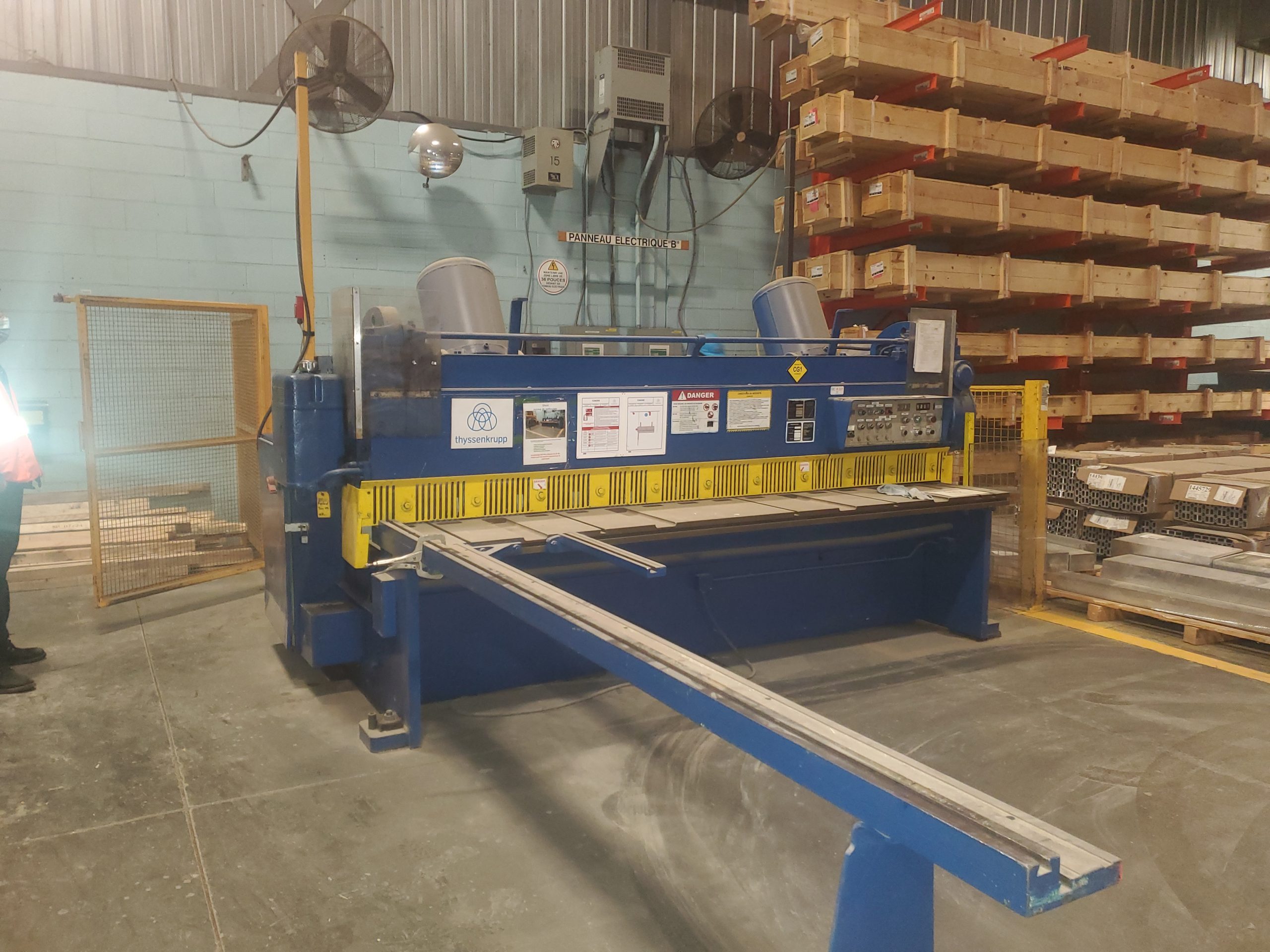 12 ft. x 1/4" Cincinnati Power Squaring Shear, fully equipped - Welcome ...